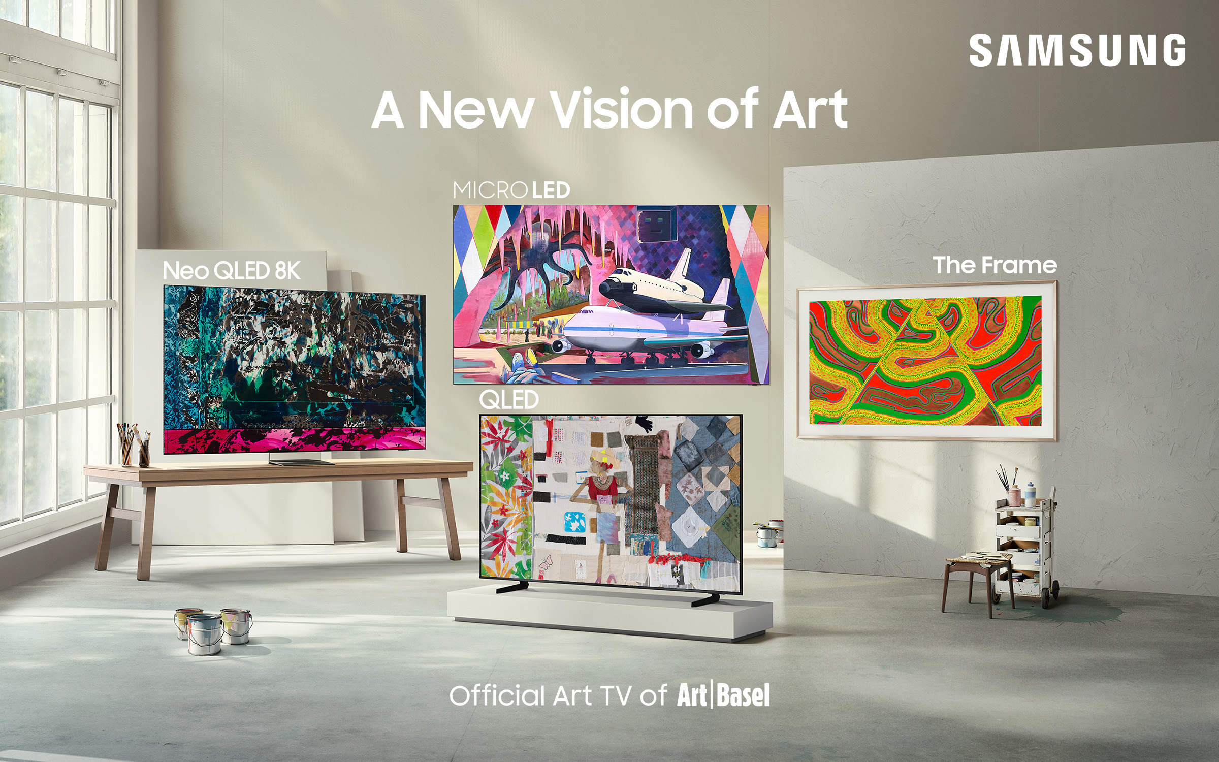 Samsung and Art Basel 2025: 38 works that will turn your television ...