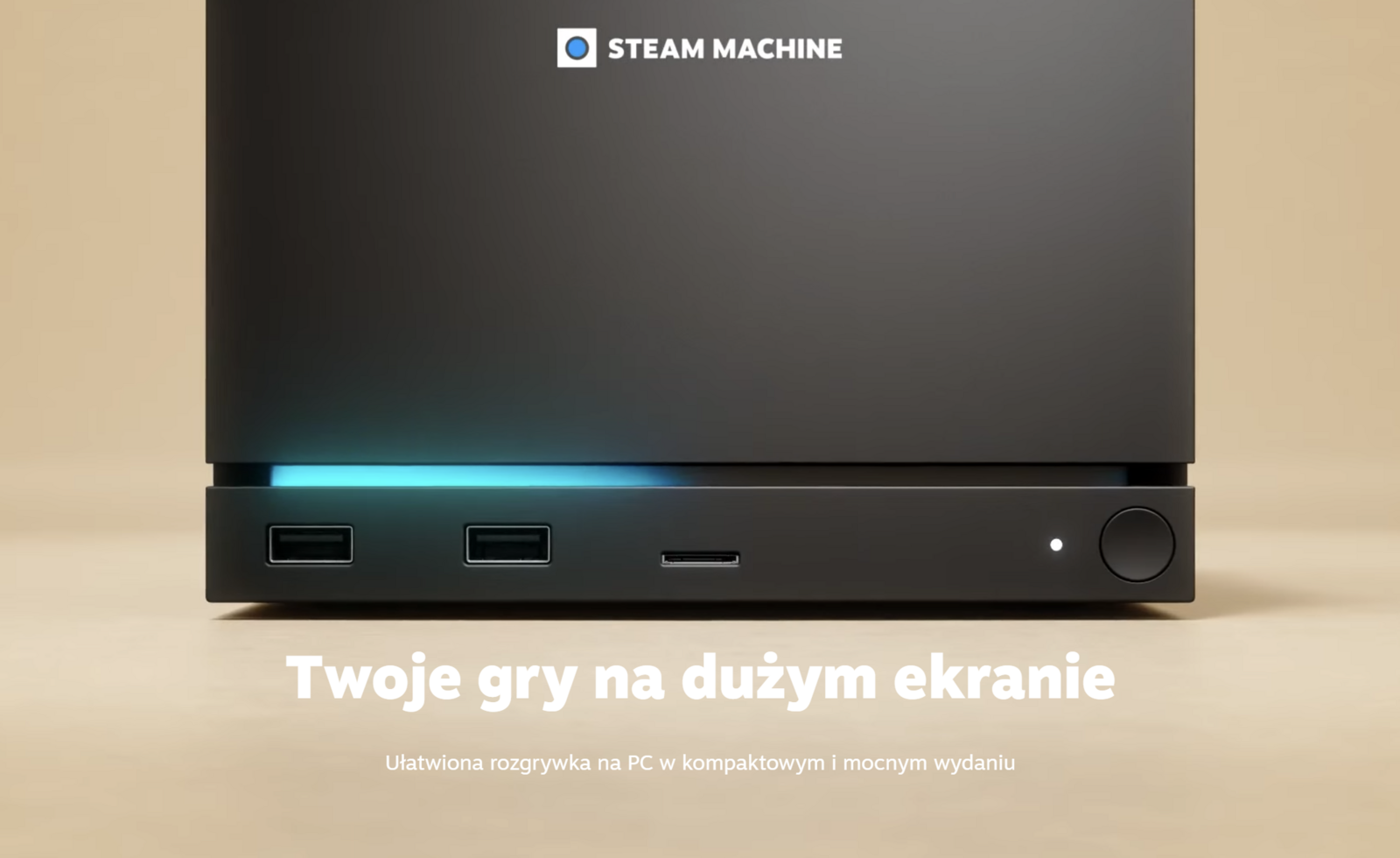 Valve officially presents the Steam Machine. A mini-PC with Zen 4 and ...
