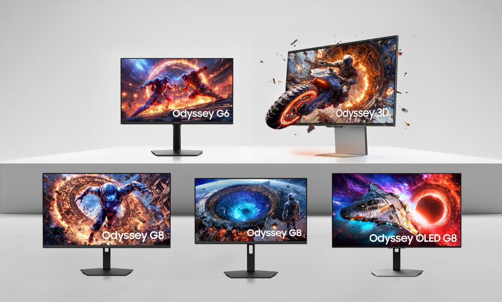 Samsung Odyssey 2026 - the new generation of gaming monitors with 6K 3D ...
