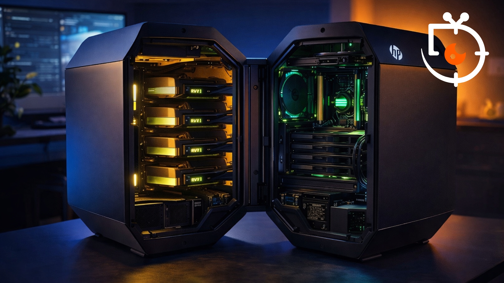 HP showcases the most powerful computer in its history. Even 4 GPUs and ...