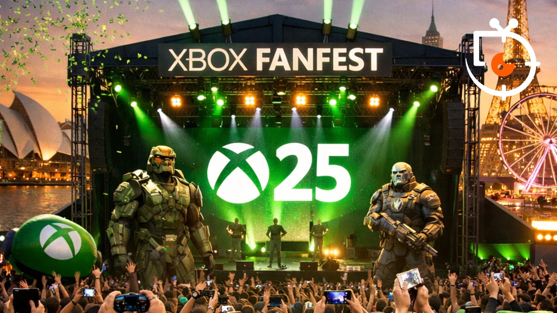 Xbox FanFest is hitting the road. The 25th anniversary of the brand is ...