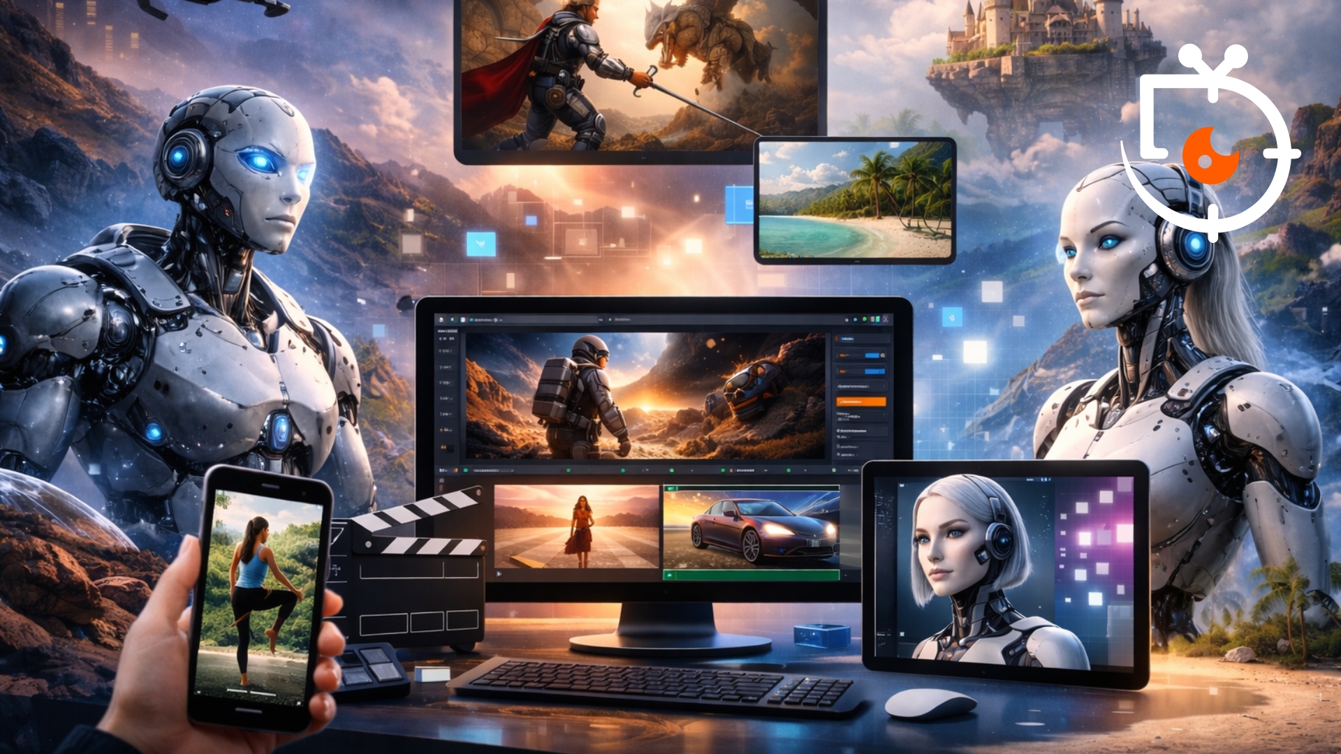 Google Vids with AI avatars and video generation. Creating films is ...