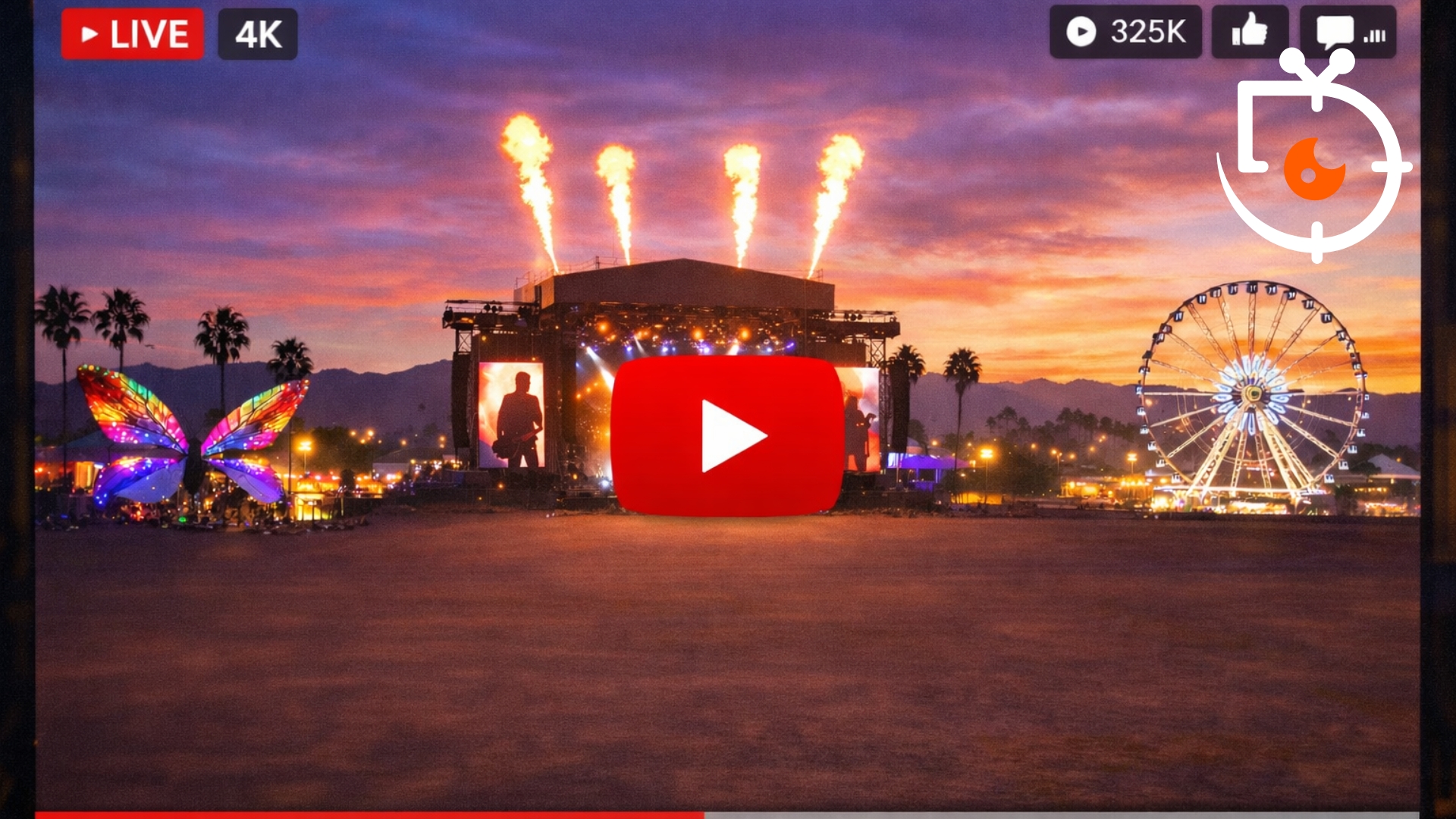 Coachella 2026 on YouTube in 4K and with Pixels. The festival streaming ...