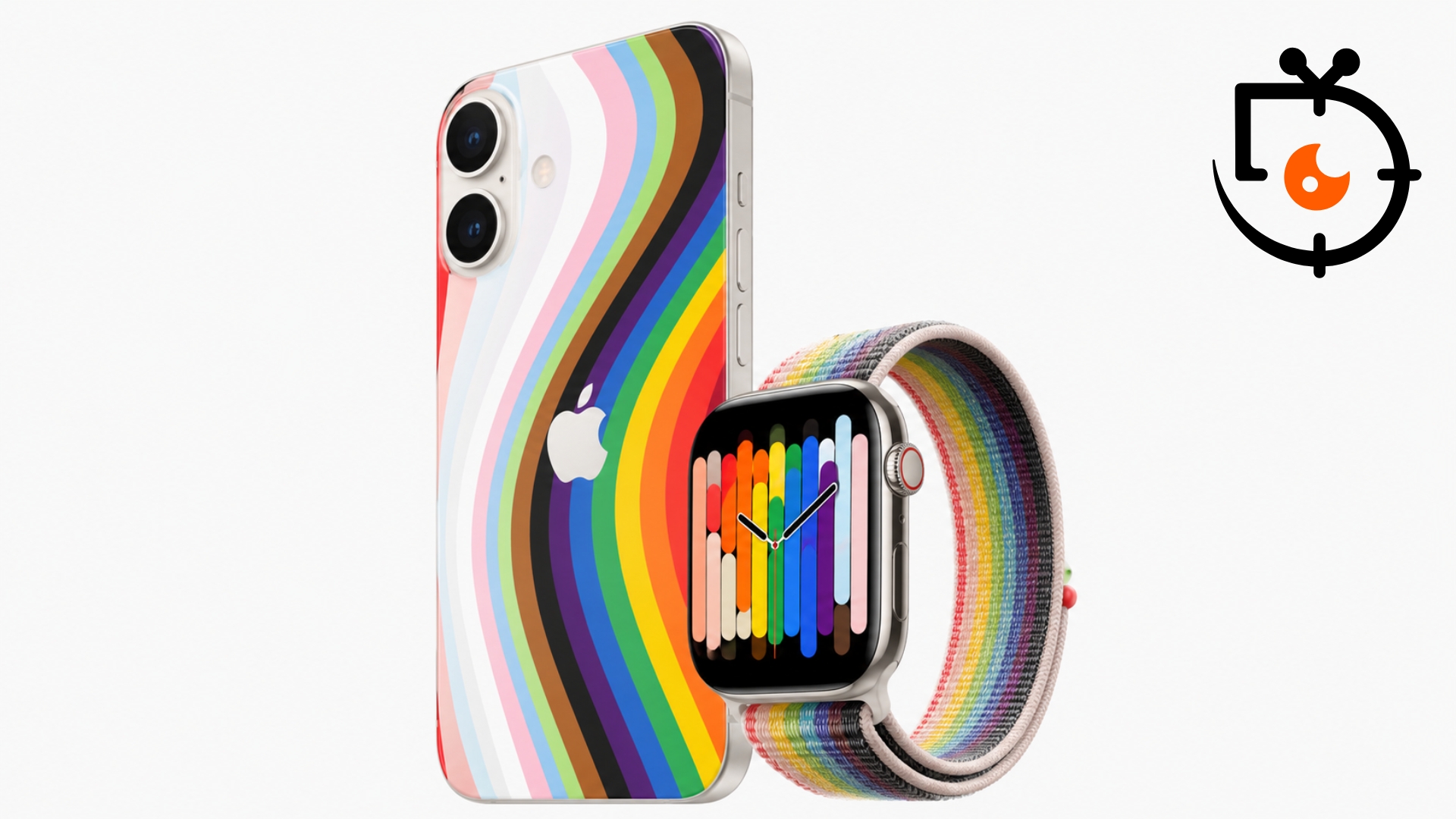 Apple showcases the new Pride 2026 collection for Apple Watch and iPhone.